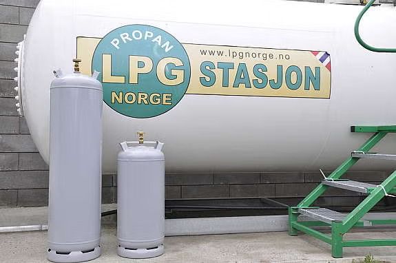 Gassflaske 33kg m/gass | Retrade